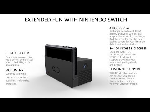 The First Nintendo Switch Projector by YesOJO is in Development - YouTube