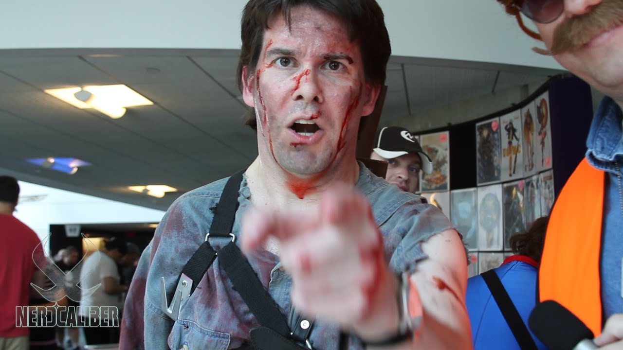 ASH - Evil Dead Cosplay - Eternal Con 2013 - YouTube