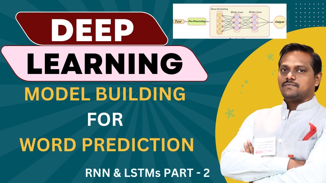 Deep Learning | Video 4 | Part 2 | Model Building for Word Prediction ...