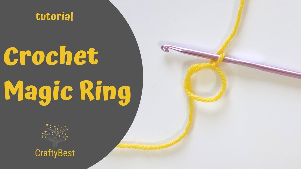 Crochet Magic Ring - Círculo mágico crochet - YouTube