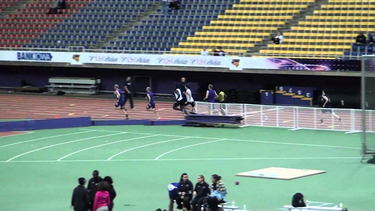 Nathan Arnett-ICCC, Josh Madsen- UNI 600M Run at UNI - YouTube
