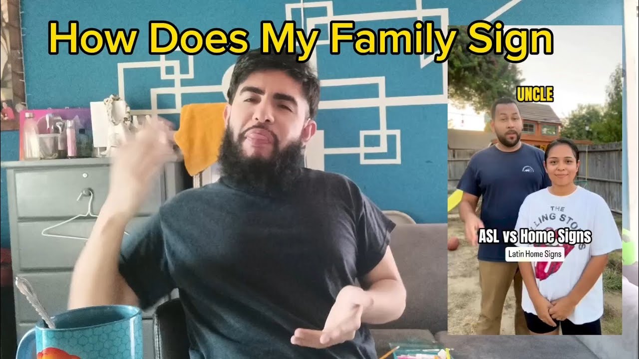 How Does My Family Sign "Home Sign Language"- Deaf - YouTube