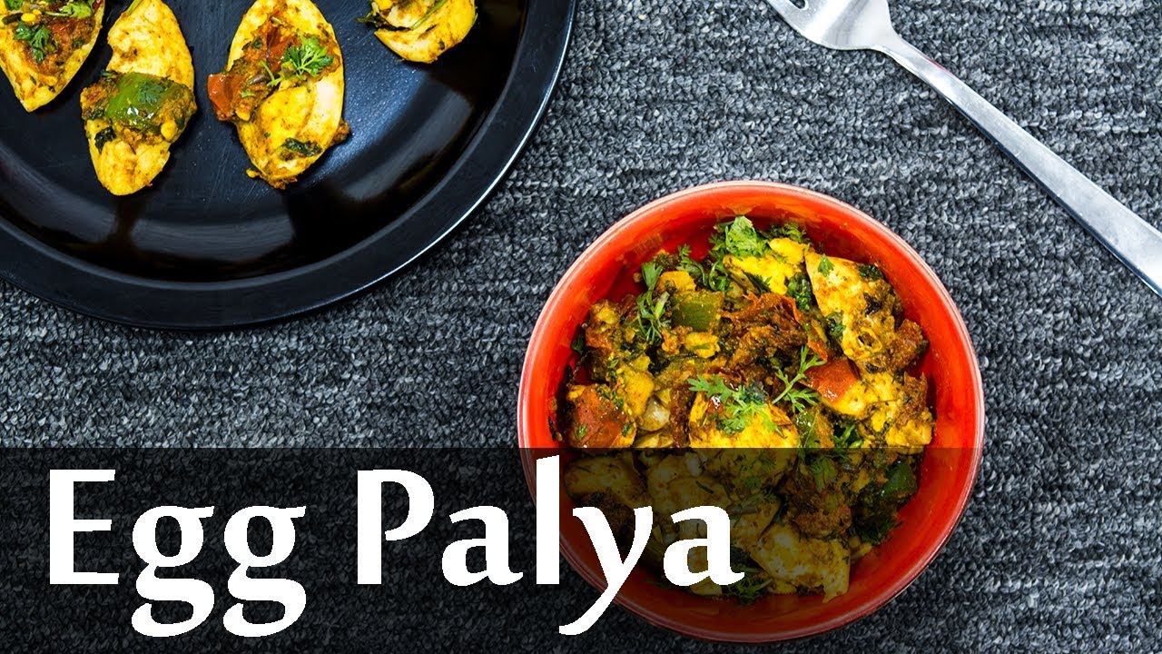 How To Prepare Egg Palya Recipe | Egg Palya Recipe | Dry Egg Palya ...