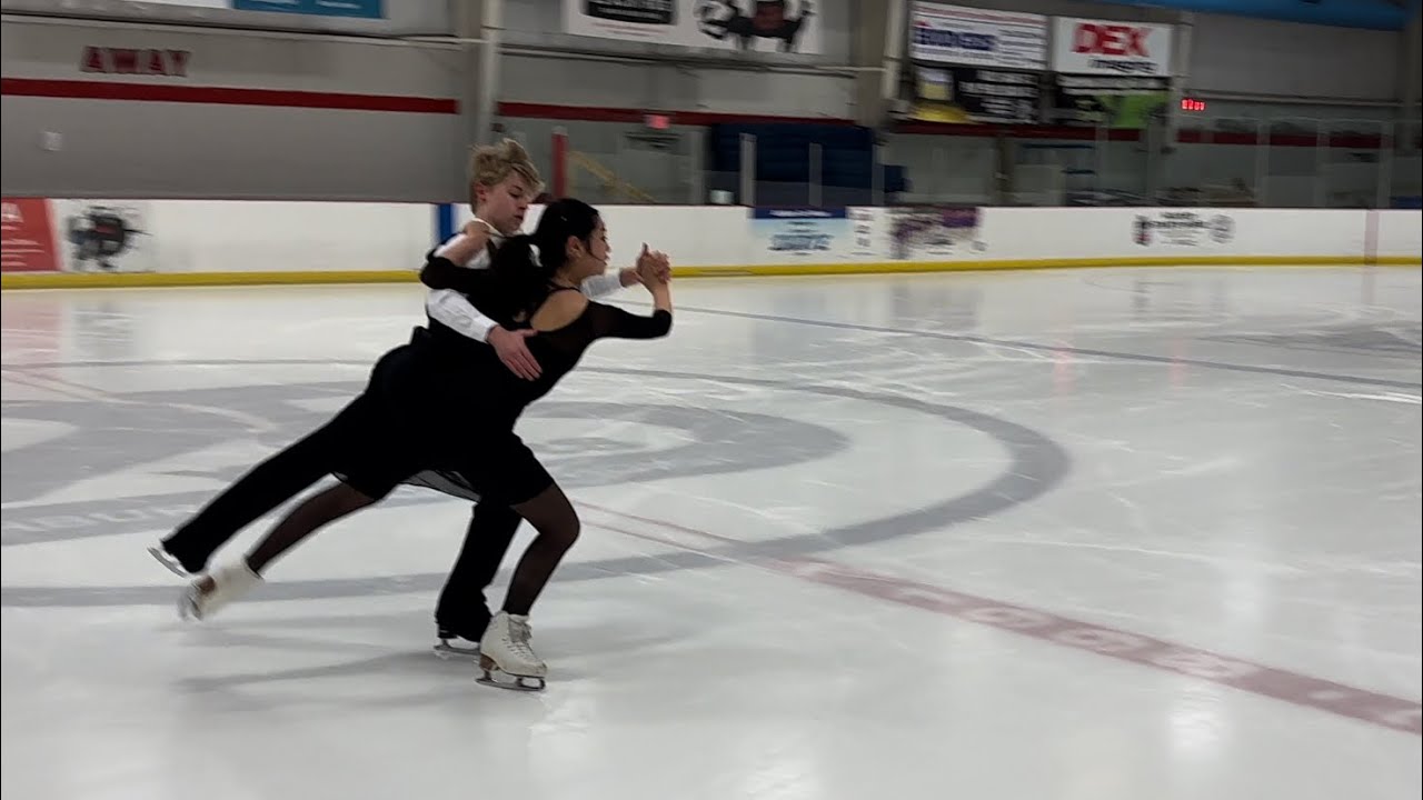 2023 Pre-gold Ice Dance Test (Virtual) - Blues - Caitlin Kim - YouTube