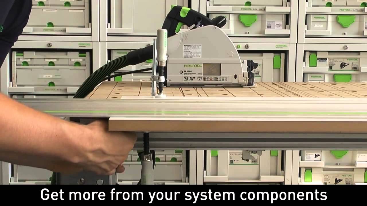 Festool Fastening Clamp 489570 (Pair of) - YouTube