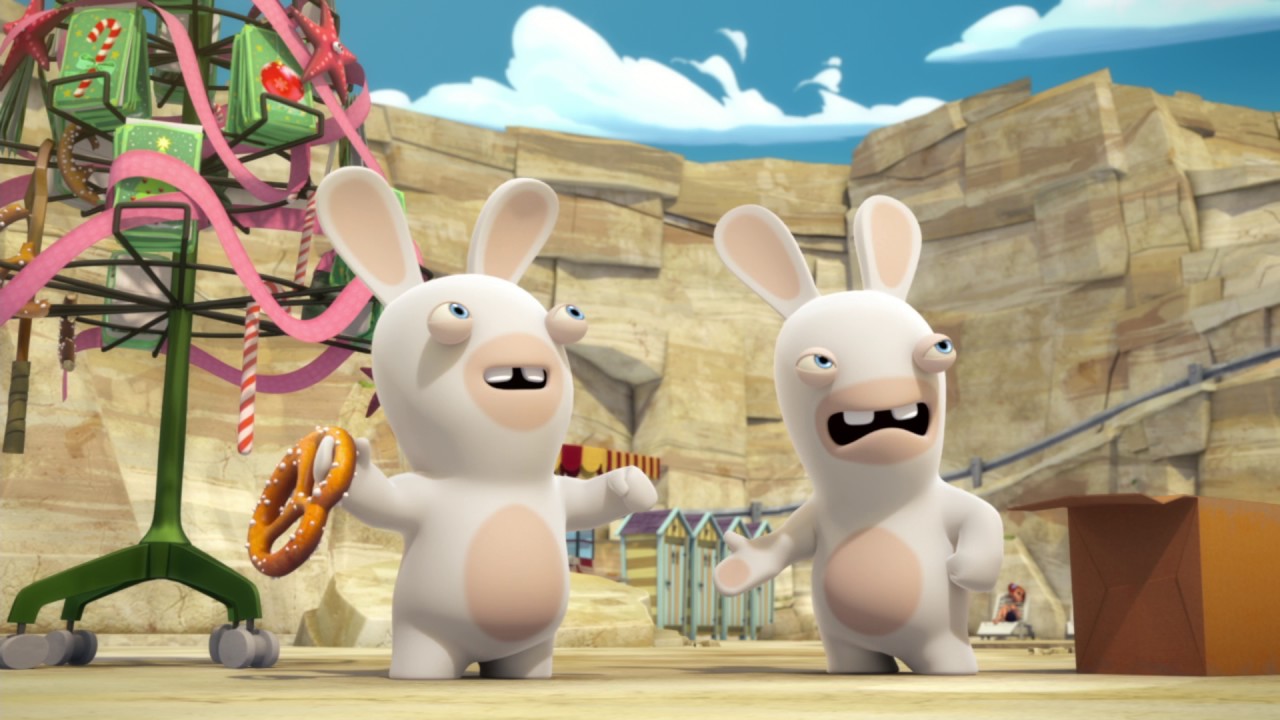 Les Lapins Crétins Invasion - Sapin crétin (S1E71) - YouTube