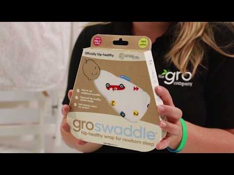 Hip-healthy Groswaddle Product Demo