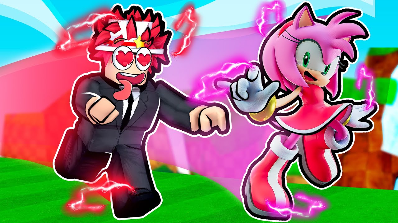 I SAVED AMY ROSE in Sonic Speed Simulator! - YouTube