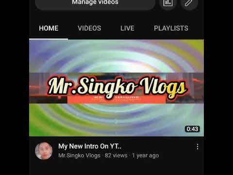 Mr.Singko Vlogs's broadcast - YouTube