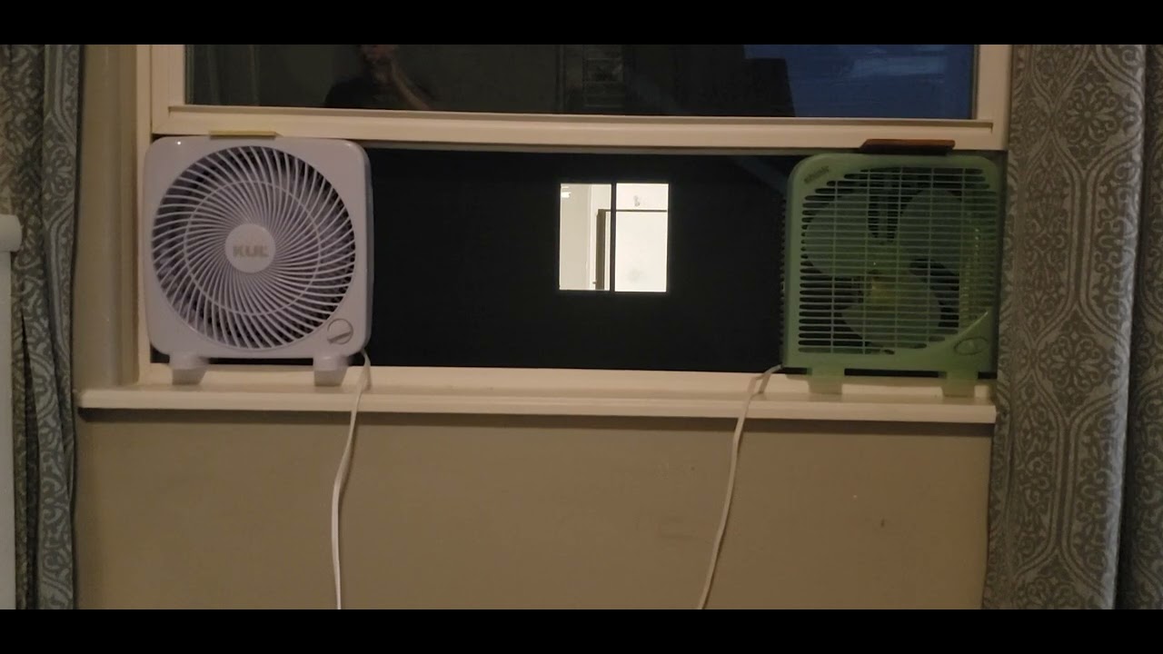 9 inch window fan thing - YouTube
