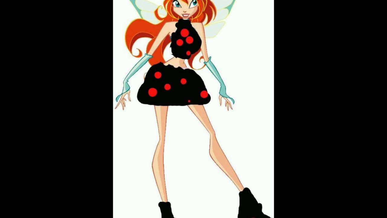 Winx Club Dark Winx transformations - YouTube