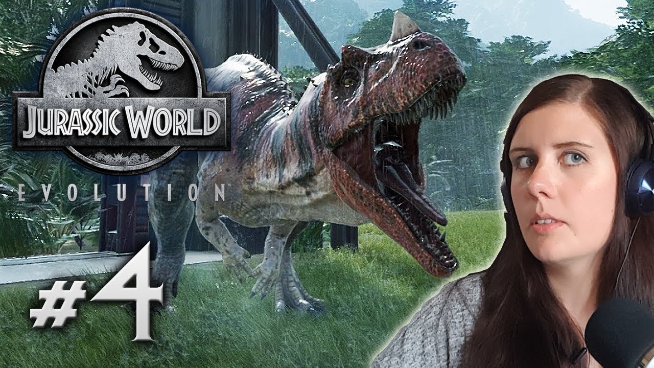 FIRST CARNIVORE! Jurassic World: Evolution - Part #4 - YouTube