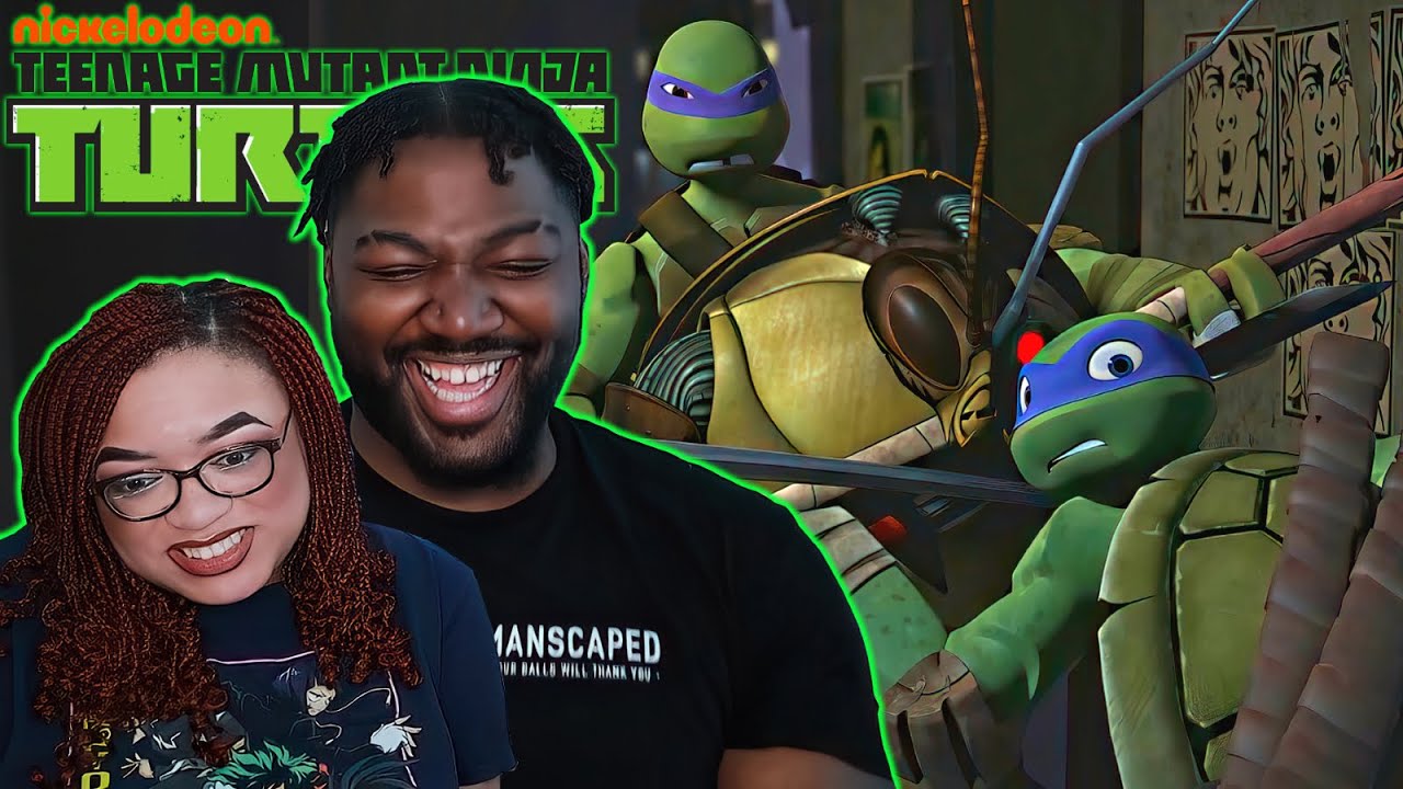 Cockroach Terminator! || TMNT 2012 Reaction S1 Ep 18 & 19 #Reaction ...
