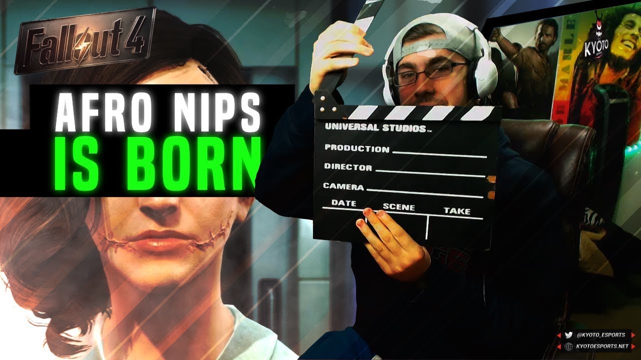 Fallout 4: Afro Nips is Born / Very Hard Difficulty - No Fast Travel w ...
