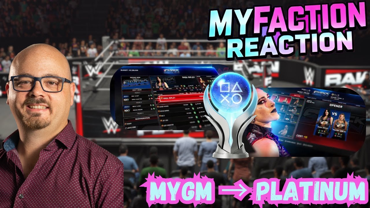 ONE TROPHY LEFT 🏆 Chasing the WWE 2K25 Platinum in MyGM (Until We Get ...