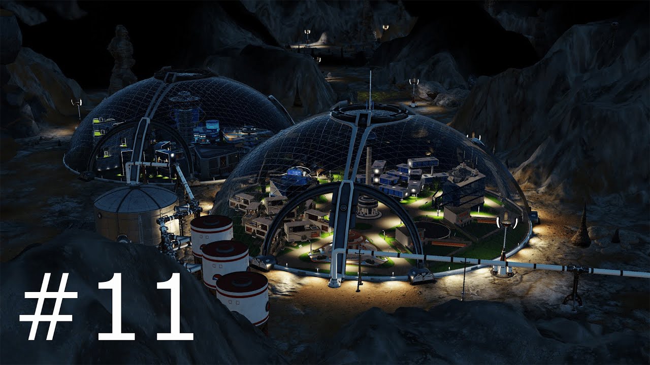 Surviving Mars - Below And Beyond - Space Elevator - YouTube