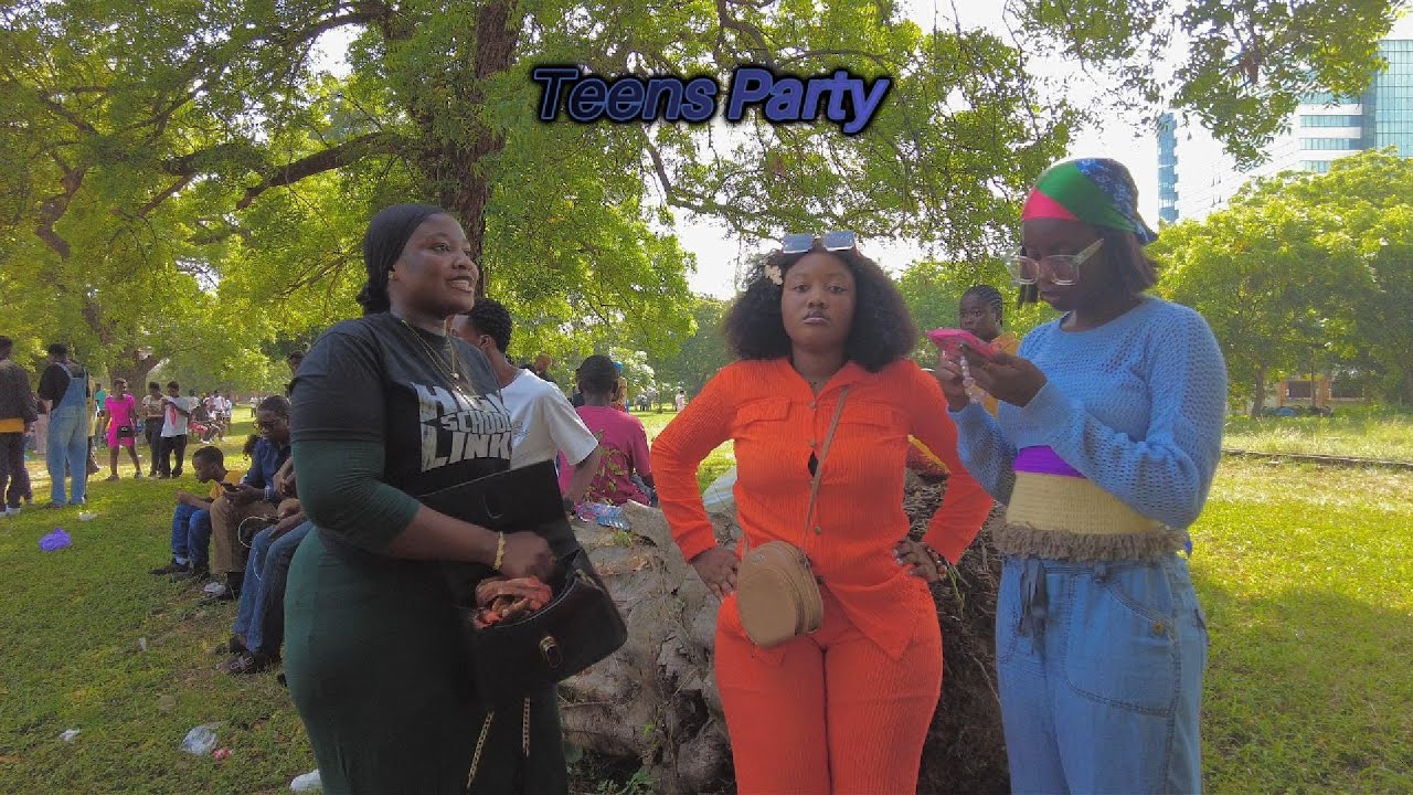 Youth Christmas Hangout At Afua Sutherland Park Walk Through In Accra ...