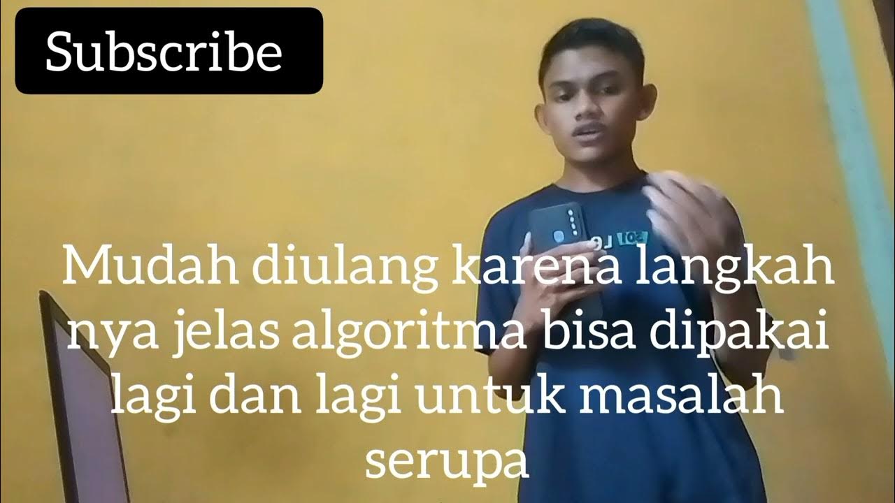 Video presentasi untuk kelompok 1 Algoritma dan pemrograman 3 - YouTube