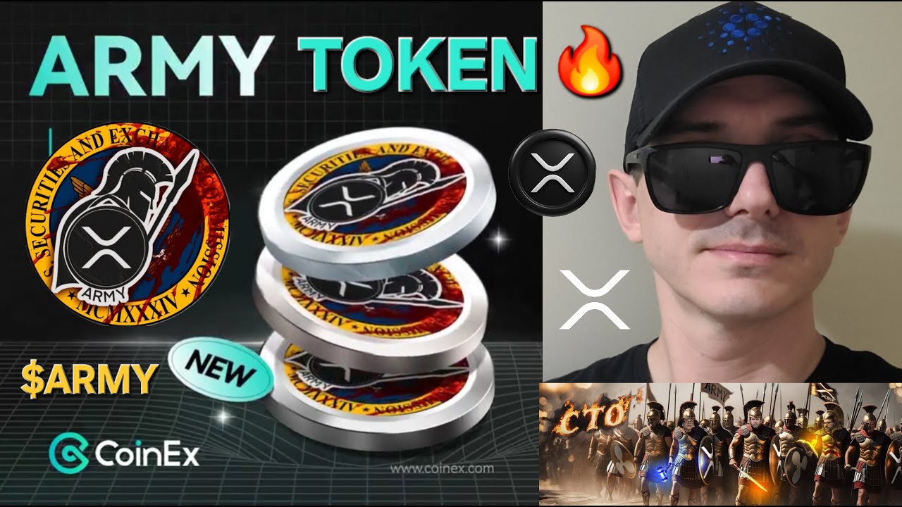 $ARMY - ARMY TOKEN CRYPTO COIN HOW TO BUY COINEX GLOBAL XRP XRPL ...