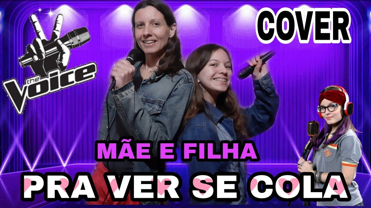 Pra ver se cola -Larissa Manuela- desafio cover Mãe e Filha | Letra da ...