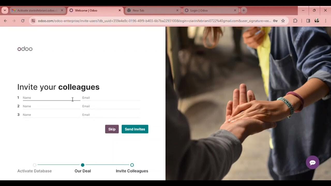 Tugas 1 - Instalasi Odoo SOO dan SOL Odoo Versi 17_Ziarini Febriani (10070220033) - YouTube