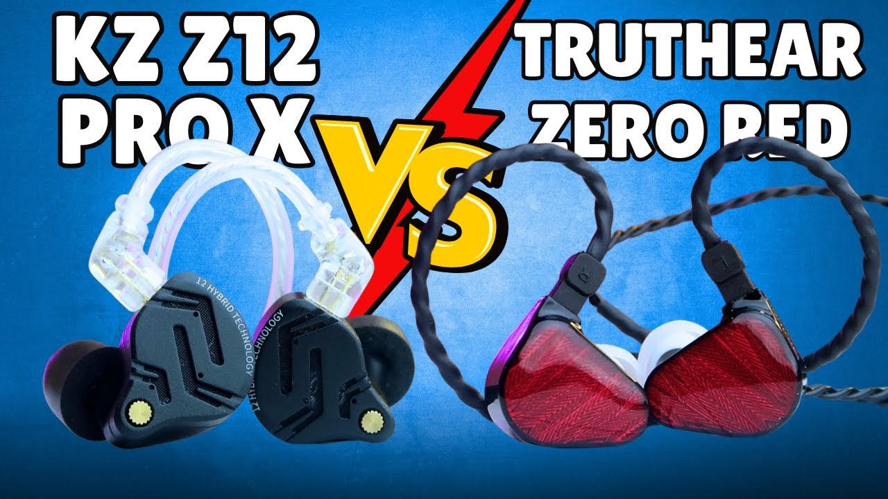 CORE Differences between KZ Z12 Pro X Vs TruthEar Crinacle Zero Red Iem ...