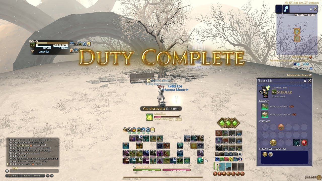 FFXIV SCH PotD Solo Endwalker [CLEAR!] - YouTube