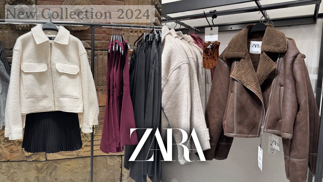 💖ZARA WOMEN’S NEW💘WINTER COLLECTION OCTOBER 2024 / NEW IN ZARA HAUL ...