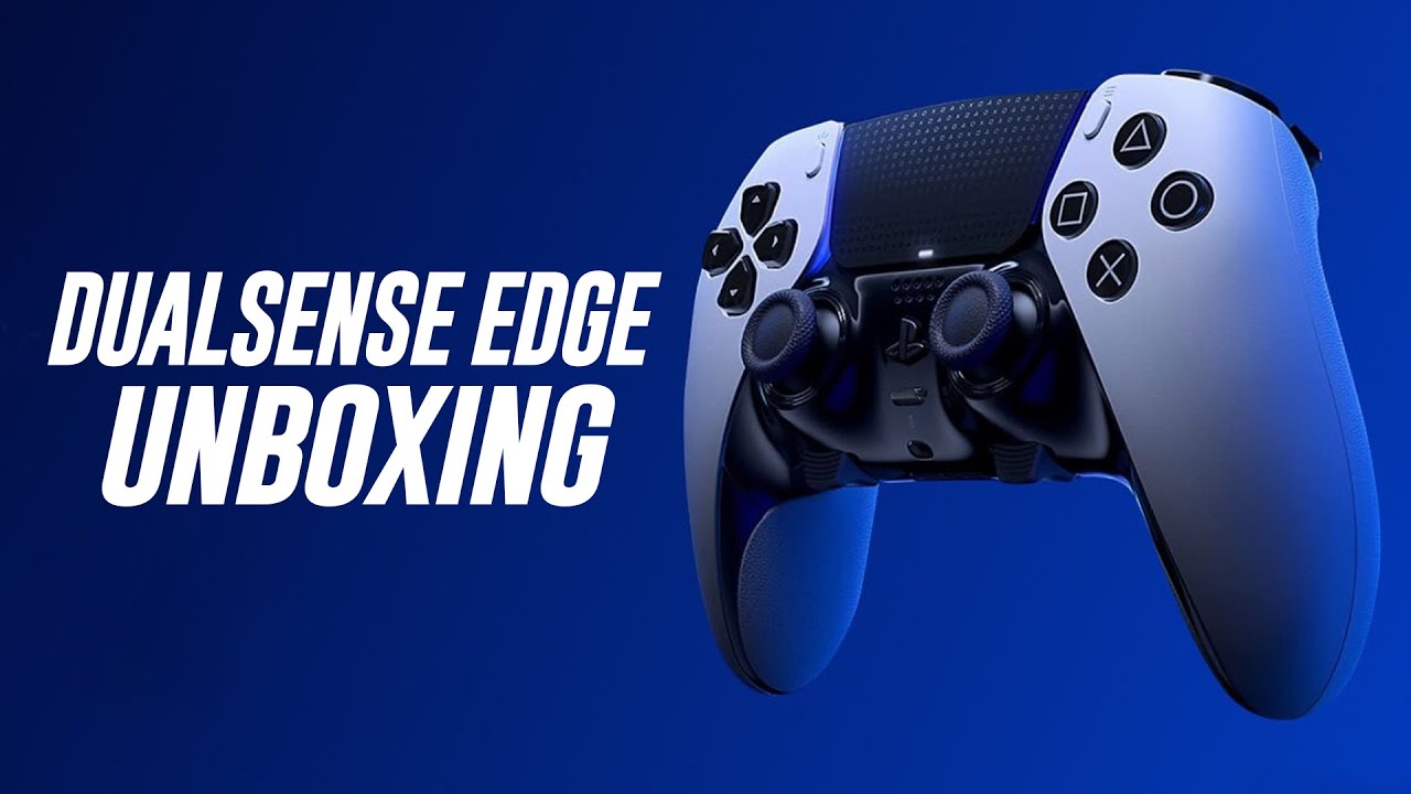 Unboxing of PS5 Dualsense Edge Controller - YouTube