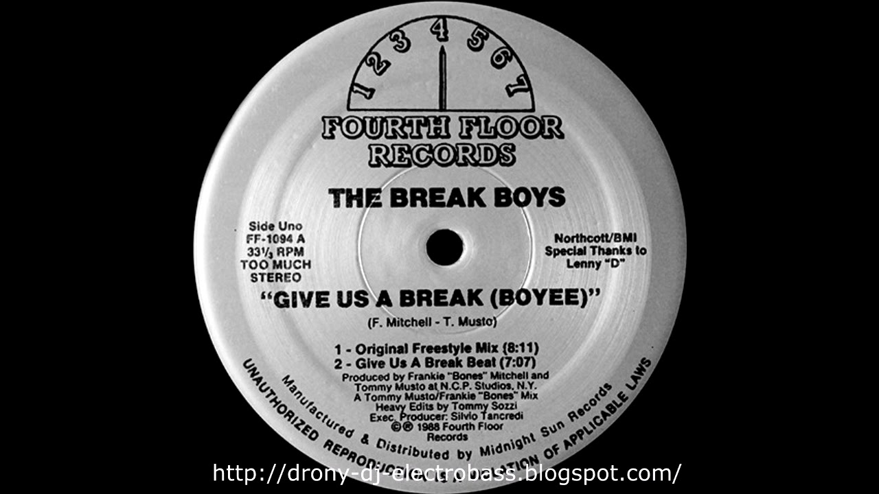 The Break Boys - Give Us A Break (Boyee) (Original Freestyle Mix) - YouTube