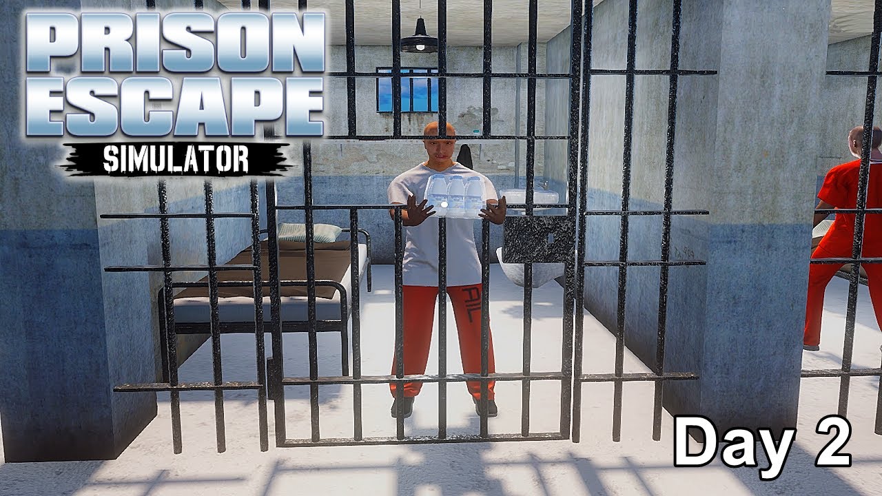 Prison Escape Simulator: Dig Out / Game Walkthrough / Day 2 - YouTube