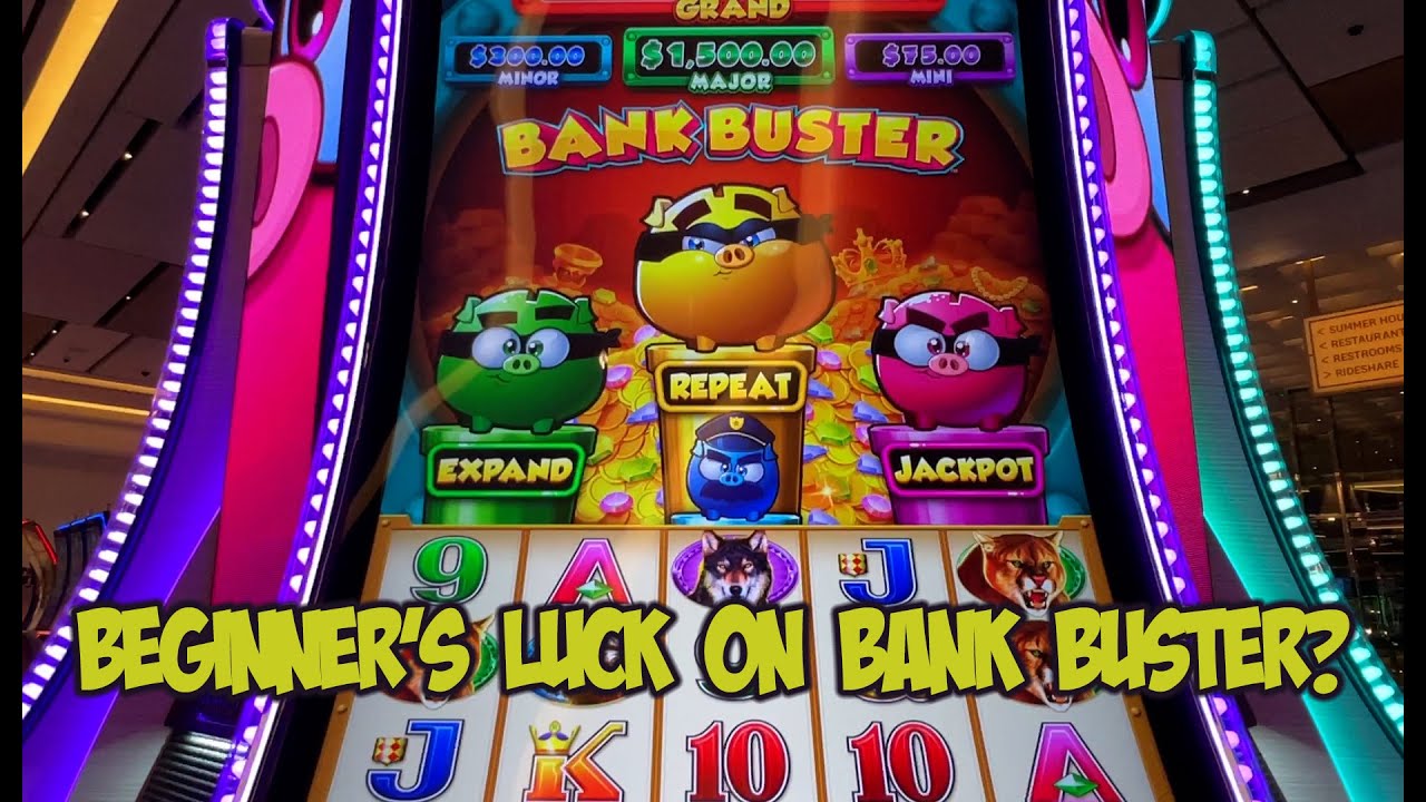Bank Buster - First Time Playing Will I Get Beginner's Luck? - YouTube