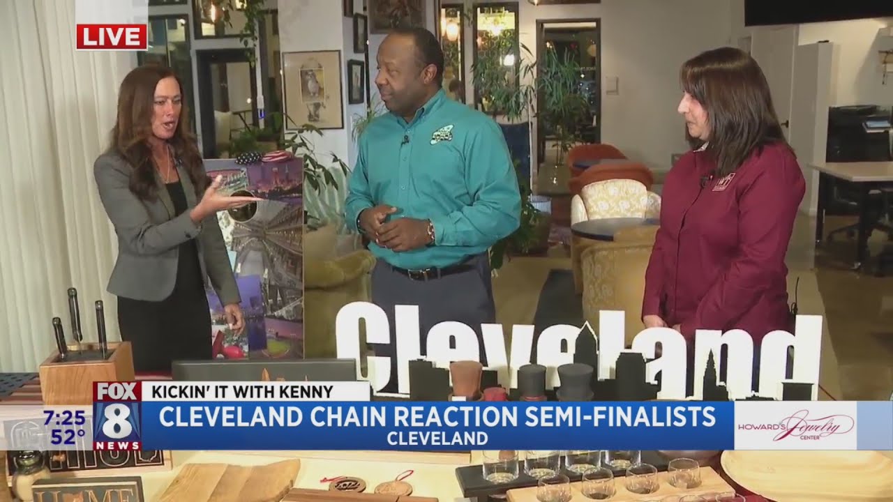 Kenny reveals Cleveland Chain Reaction Season 5 finalists - YouTube