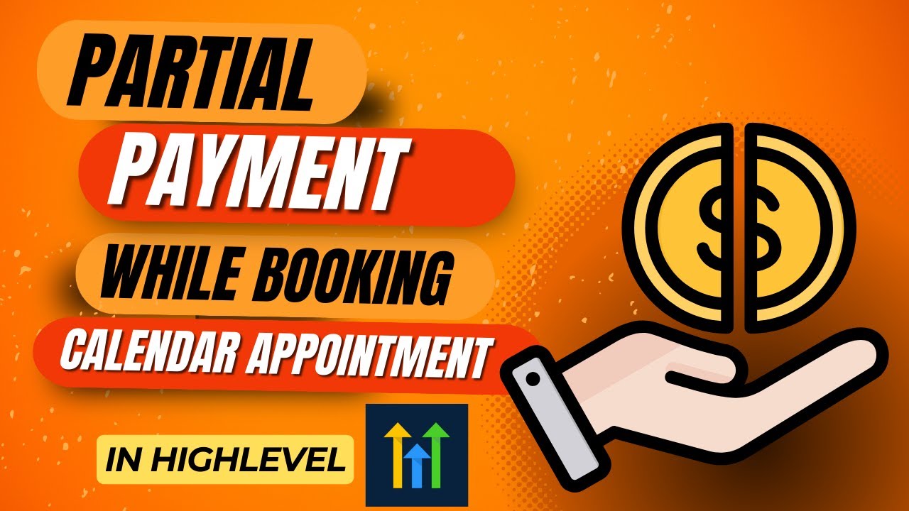 Partial Payments in Calendars in HighLevel CRM - YouTube