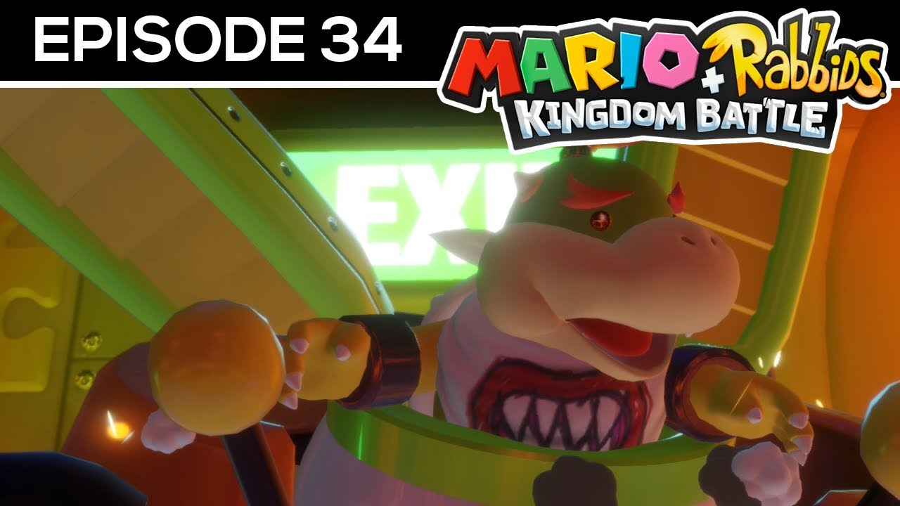 Let's Play Mario + Rabbids Kingdom Battle - Part 34 - World 4 Midboss ...