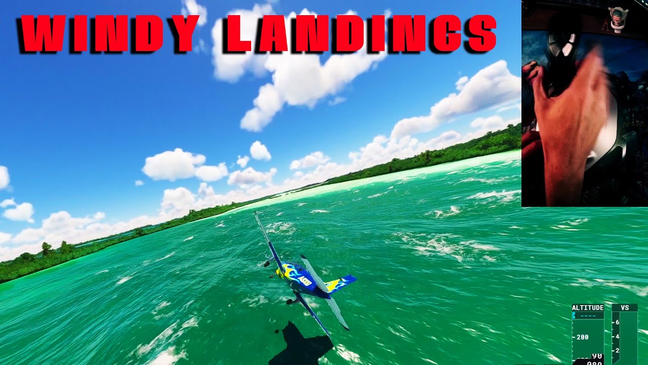 Beautiful, but Windy Landing Challenges! - Microsoft Flight Simulator ...