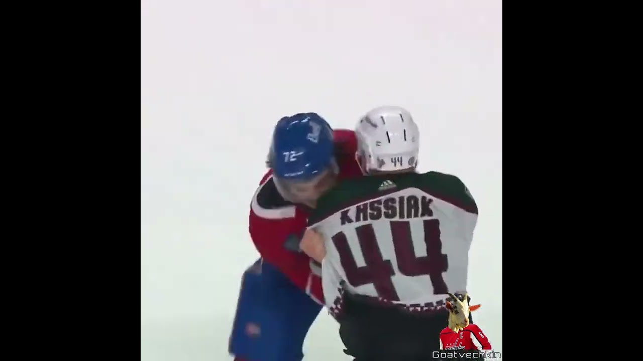Arber Xhekaj and Zack Kassian Fight - YouTube
