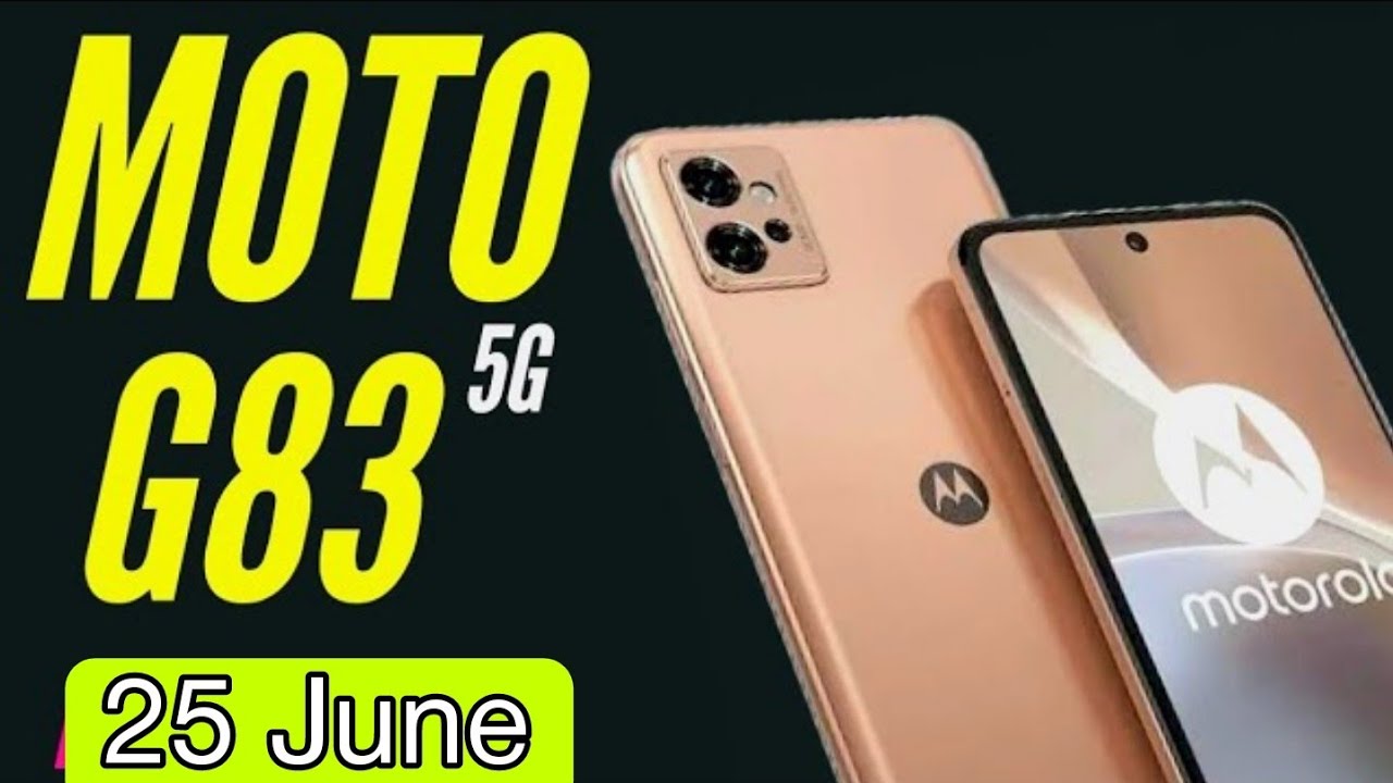 Motorola G83 5G - Confirmed Indian Launch & Specs | 50MP,AMOLED DISPLAY ...