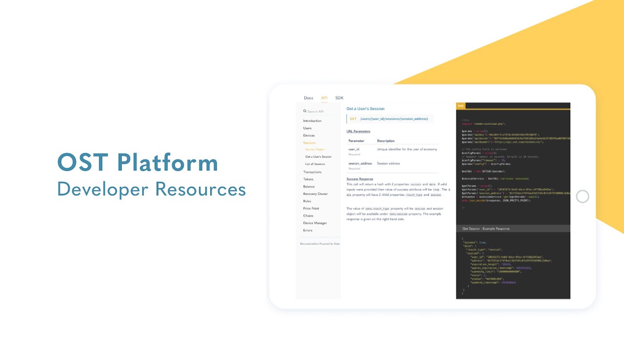 OST Platform - Developer Resources - YouTube