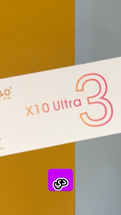 افضل ساعة الترا ممكن تجبها X10 Ultra3 - YouTube