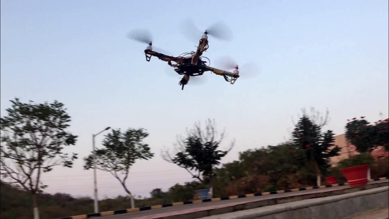 Custom Quadcopter with Arduino Nano + nRF24L01 | Hover Test - YouTube