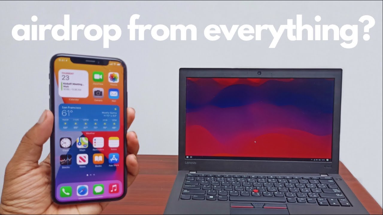 TRICK TO USE AIRDROP ON ANY DEVICE! (Android/Windows/iOS/MacOS) - YouTube