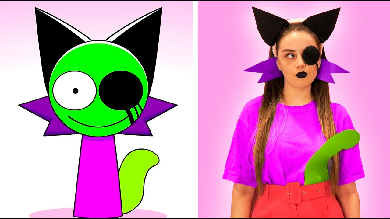 Sprunki 4 Phase 4 ACID Pyramixed Incredibox in Real life. ️ #sprunki # ...