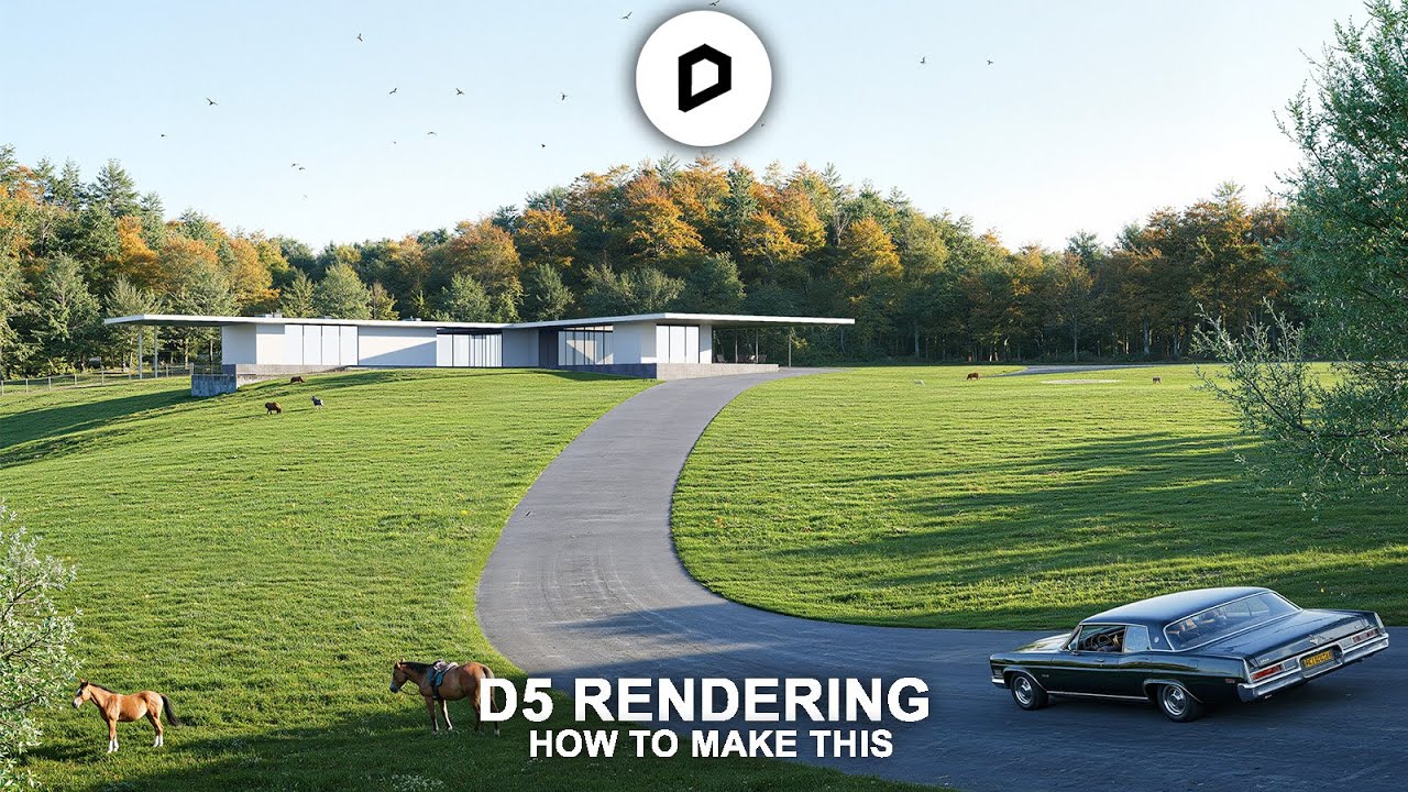 D5 Render Tutorial Full Beginners Realistic - YouTube