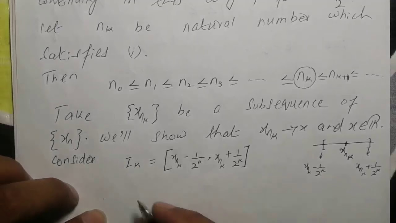 How To Prove That Real Numbers R Is Complete - Youtube