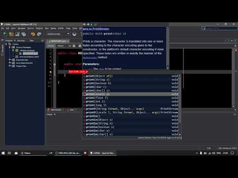 Como hacer mi Primer Programa de bienvenida en Java con NetBeans - YouTube