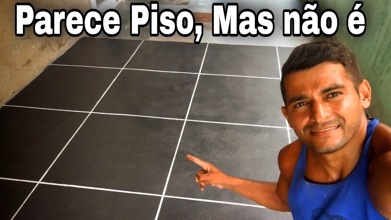 Como fazer o próprio piso no chão ( esse vídeo vai viralizar ) - YouTube