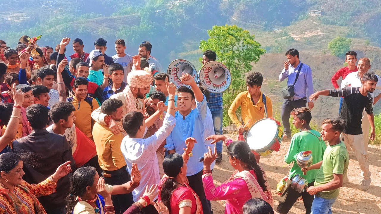 आज की शादी लड़की वालों के तरफ से बुकिंग/ timla kholi nani danda Pauri ...