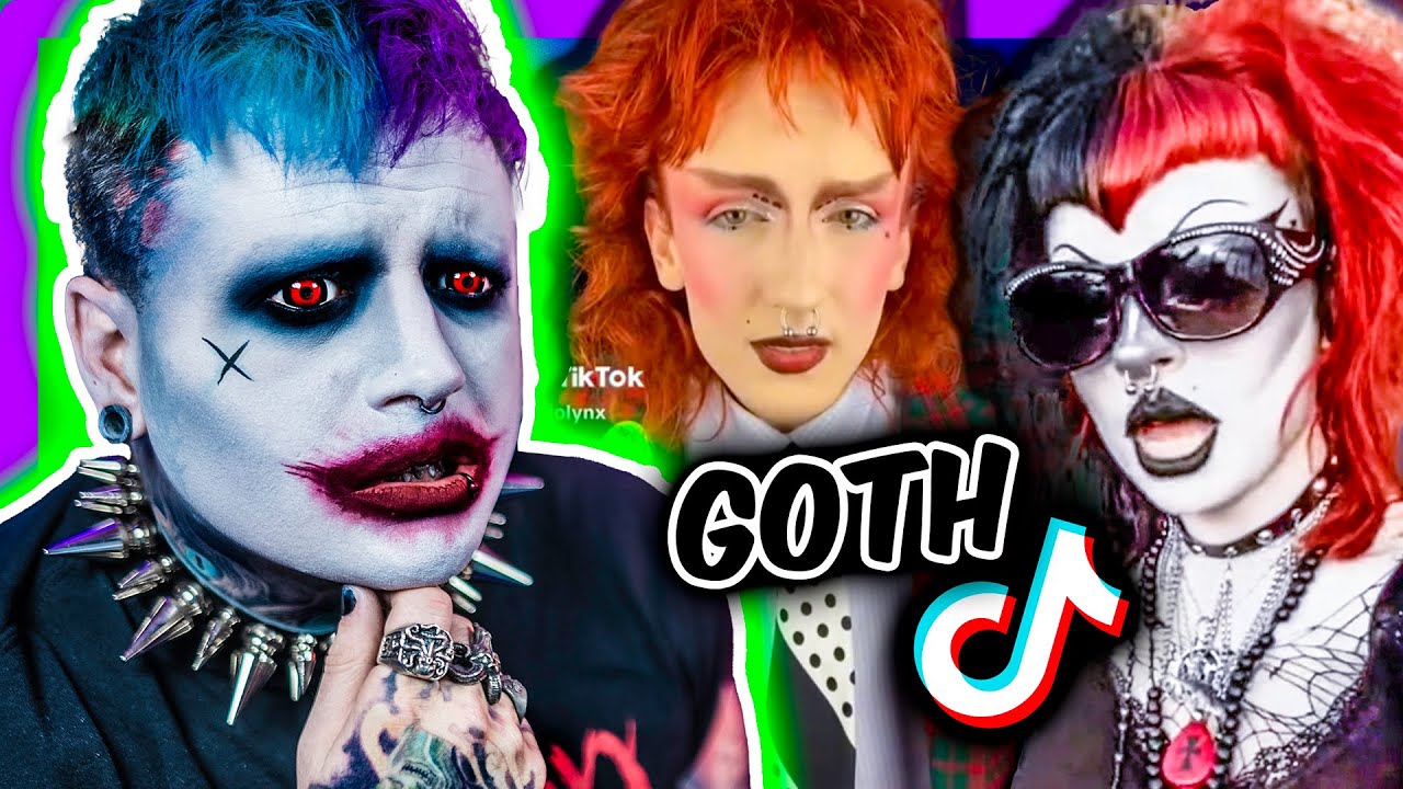 GOTH REACTS TO MORE GOTH TIKTOKS - YouTube
