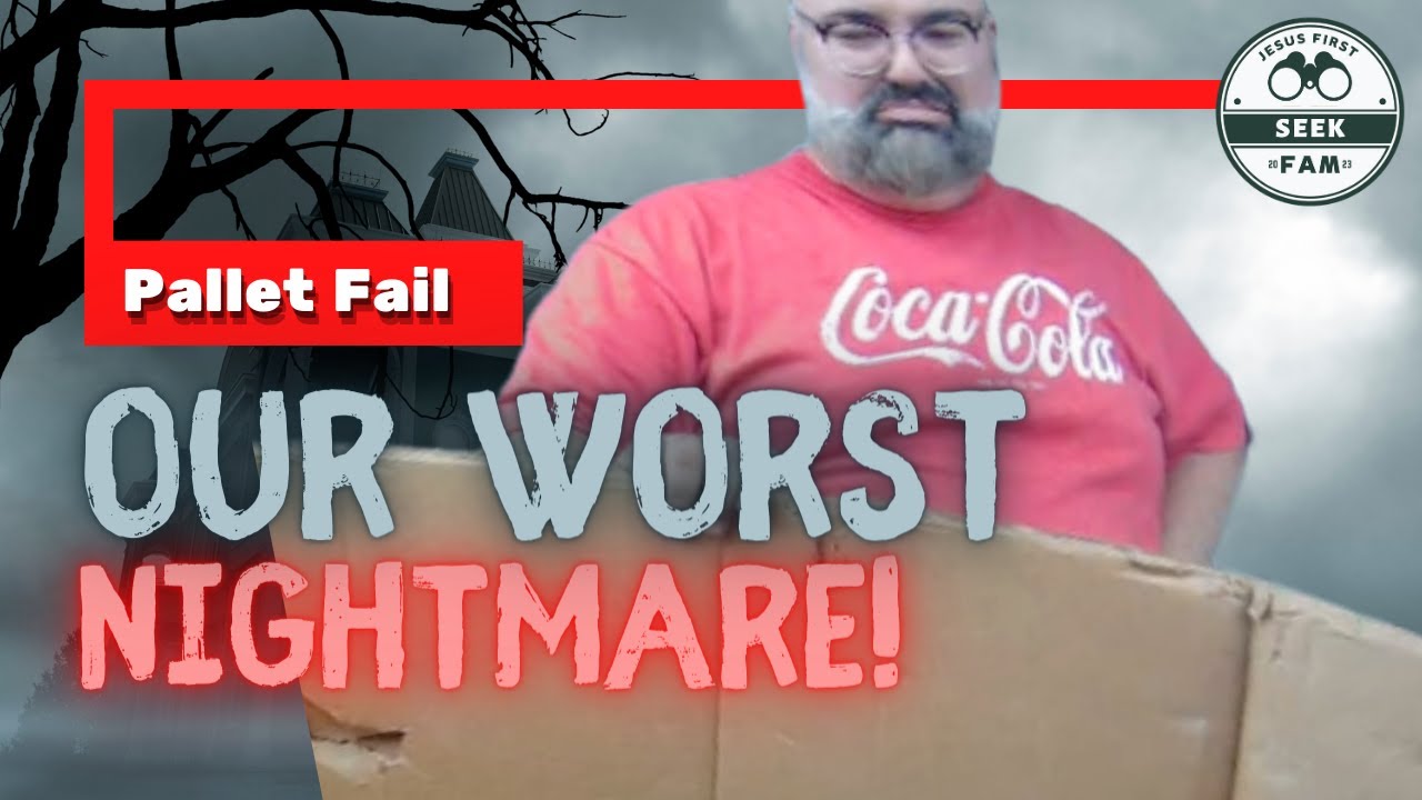 Pallet Haul- OUR WORST NIGHTMARE! Return pallet tips and tricks - YouTube